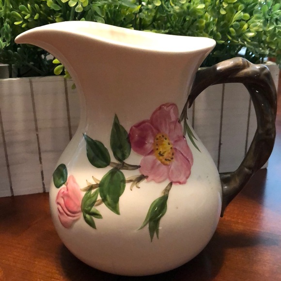 Franciscan | Dining | Vintage Franciscan Desert Rose Hand Painted Milk ...